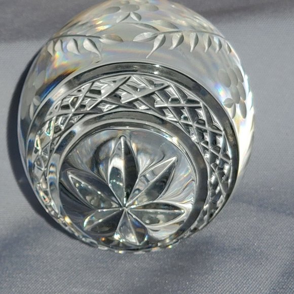 Sullivans | Accents | Sullivans Cut Crystal Etched Berries Egg ...